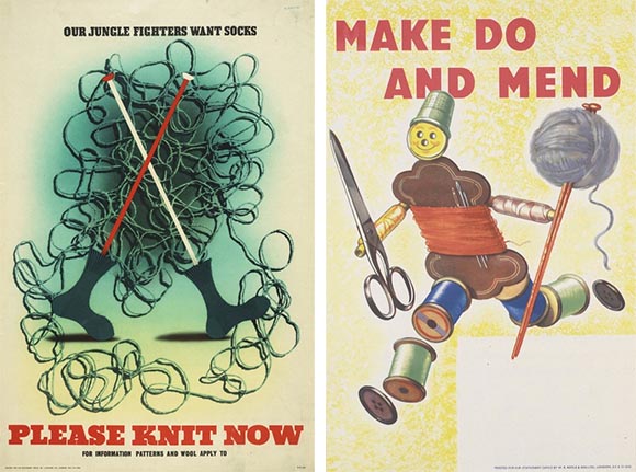 Wartime Knitting Posters - Knit Darling