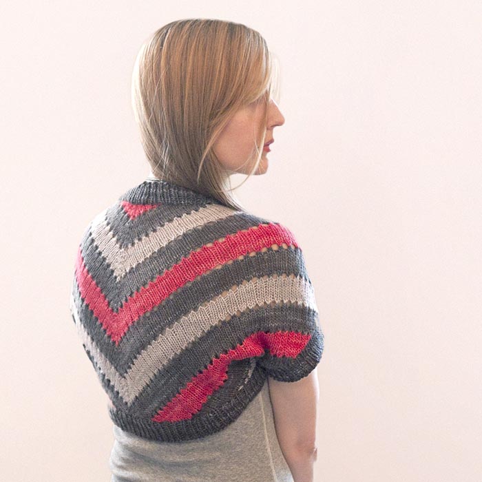 Meet the Tanager Shrug from Graphic Knits - Knit Darling